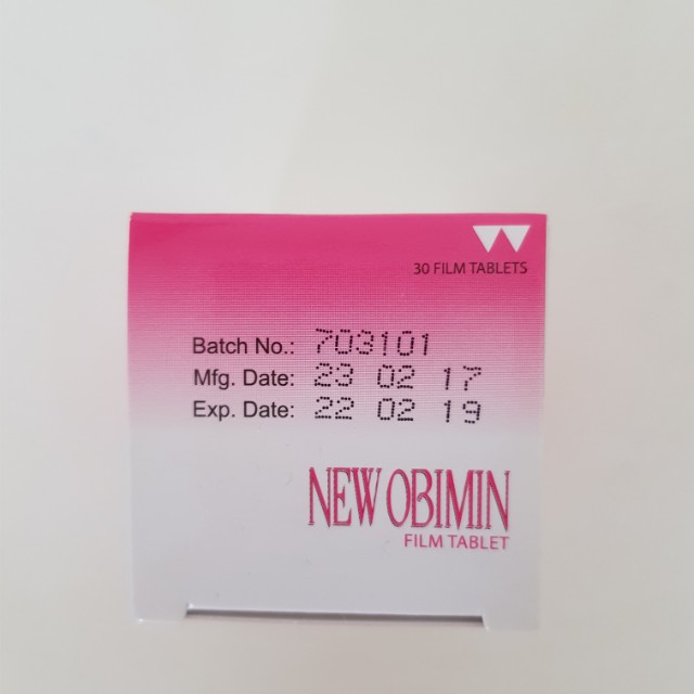 New Obimin and Calcium + Vitamin D supplements, Babies & Kids, Babies ...