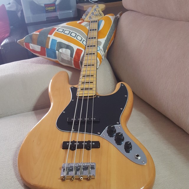 Squier VM Jazz Bass Guitar, Hobbies & Toys, Music & Media, Musical ...