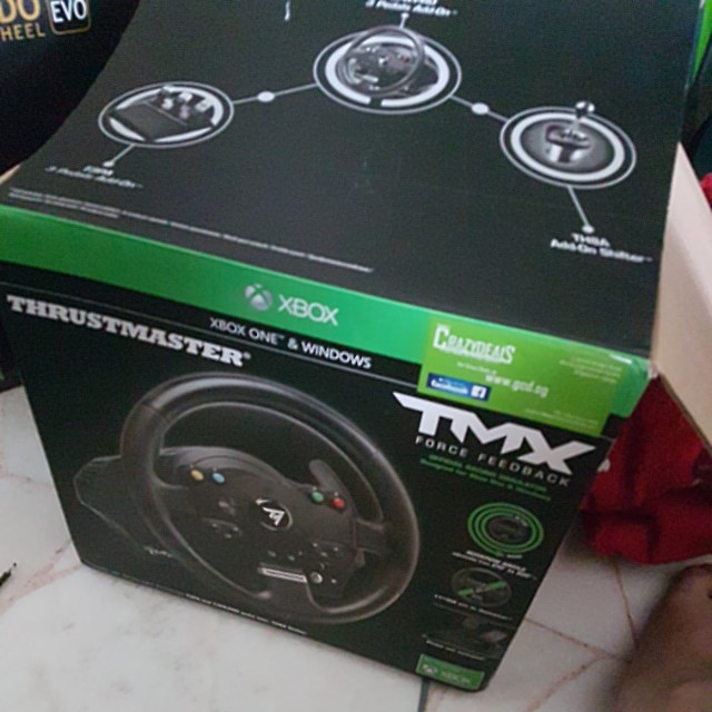 Thrustmaster TMX Force Feedback xBox one, Video Gaming, Gaming ...