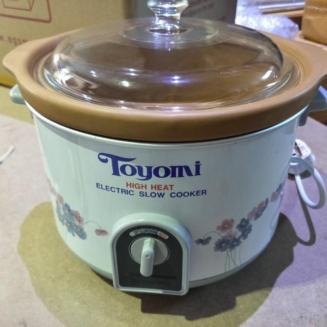 Toyomi Slow Cooker 4.7l, TV & Home Appliances, Kitchen Appliances ...