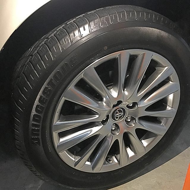 Toyota Harrier 18" Premium Rims With Tyres, Car Accessories on Carousell