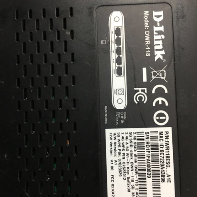 Wireless AC750 Dual Band multi- WAN Router DWR-118, Computers & Tech ...