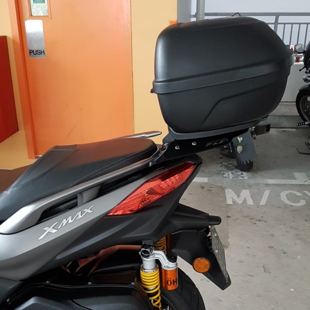 Yamaha Xmax Rear Rack For Any Top Box, Motorcycles, Motorcycle ...