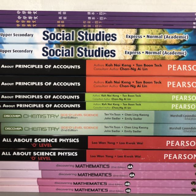 100% new sec 4 textbooks, Hobbies & Toys, Books & Magazines, Textbooks ...