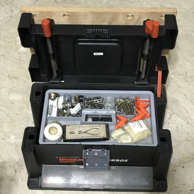 Black & Dacker Workmate Workbox (Tool box & work bench) WM450 ...