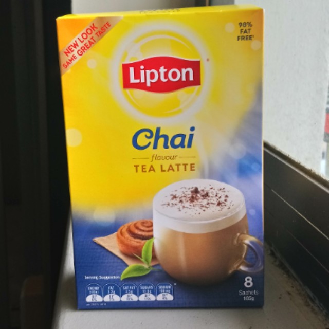Lipton Chai Flavor Tea Latte, Food & Drinks, Beverages on Carousell