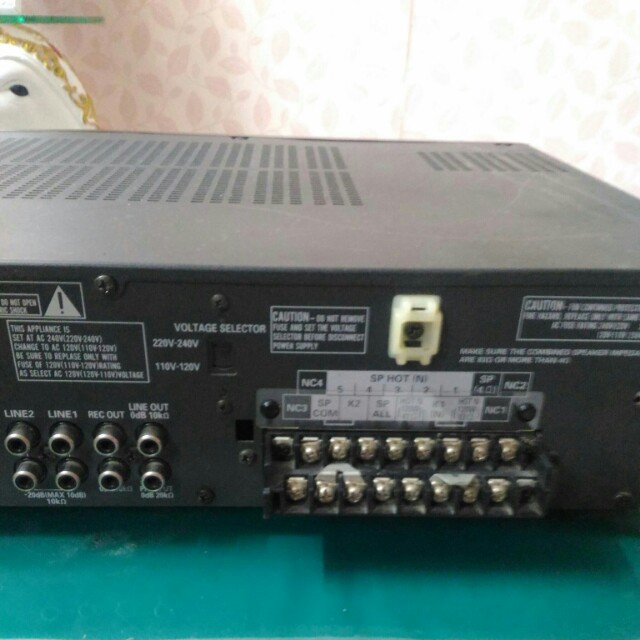 Panasonic Mixing Amplifier.., Audio, Portable Audio Accessories on ...