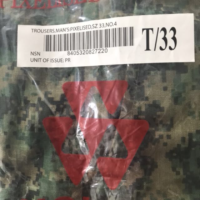 SAF No. 4 Uniform, Men's Fashion, Tops & Sets, Formal Shirts on Carousell