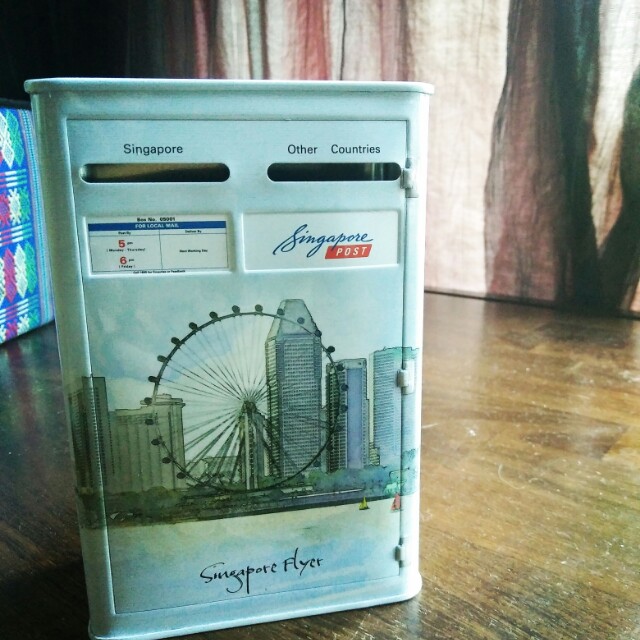 SingPost Letterbox Coin Bank - Singapore Flyer, Design & Craft, Others ...