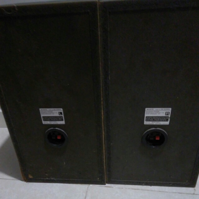 Sony Speakers model ss ex 90G, Audio, Soundbars, Speakers & Amplifiers ...