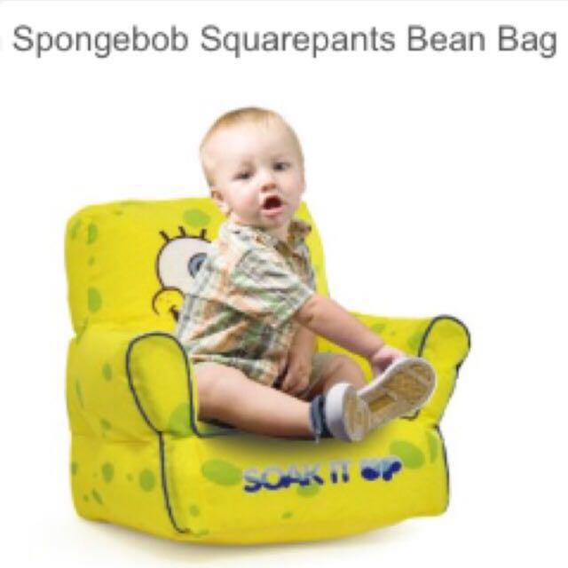Spongebob Beanbag Sofa Chair, Babies & Kids, Baby Nursery & Kids ...