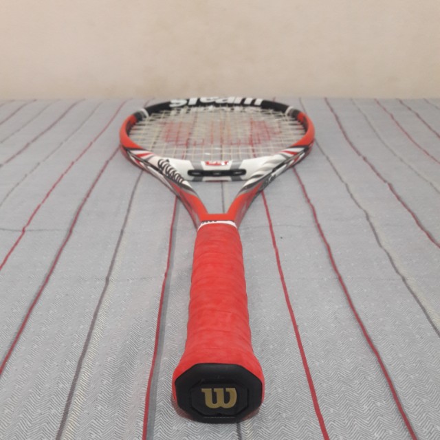 Wilson BLX Steam99 Tennis Racquet, Sports Equipment, Sports & Games ...