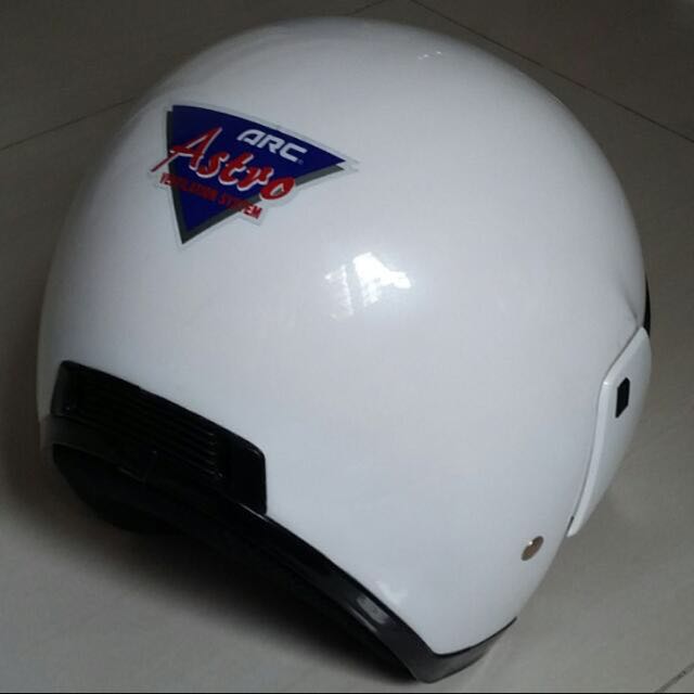 Arc Astro Helmet (With tinted visor), Motorcycles, Motorcycle Apparel ...