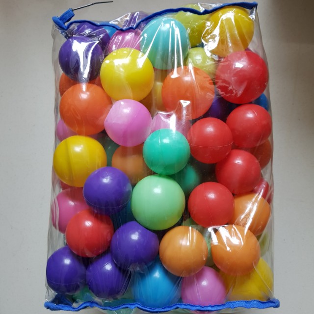 Coloured plastic Balls, Babies & Kids, Baby Nursery & Kids Furniture ...
