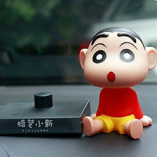 Cute Crayon Shinchan Shaking Head Car Toy, Everything Else, Others on ...