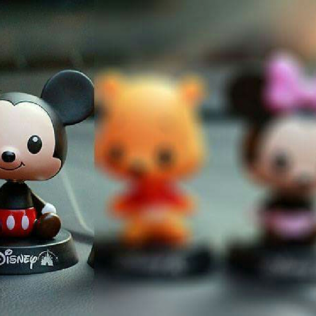 Disney Cute Mickey Mouse Shaking Head Car Toy, Everything Else, Others ...