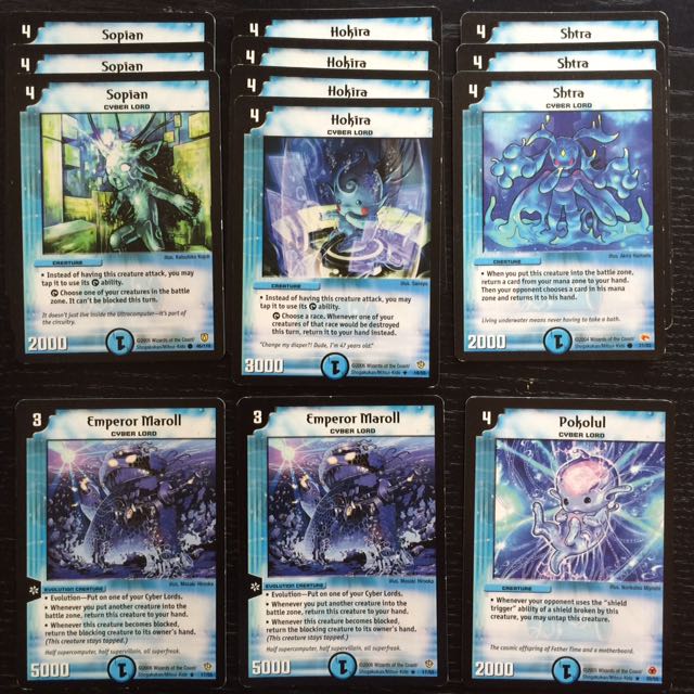 Duel Masters TCG Cyber Lord Cards, Hobbies & Toys, Toys & Games on ...