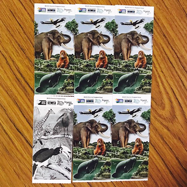 Family Package (3A & 2C): Singapore Zoo Tickets, Tickets & Vouchers ...