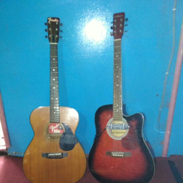 guitar akustik, Hobbies & Toys, Music & Media, Musical Instruments on ...