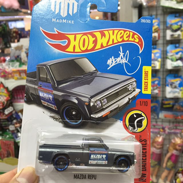 Hotwheels Mazda Repo Mad Mike, Hobbies & Toys, Toys & Games on Carousell