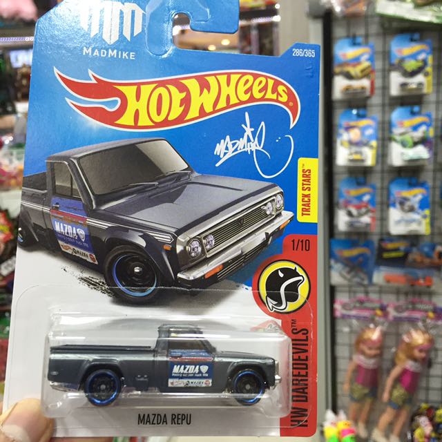 Hotwheels Mazda Repo Mad Mike, Hobbies & Toys, Toys & Games on Carousell