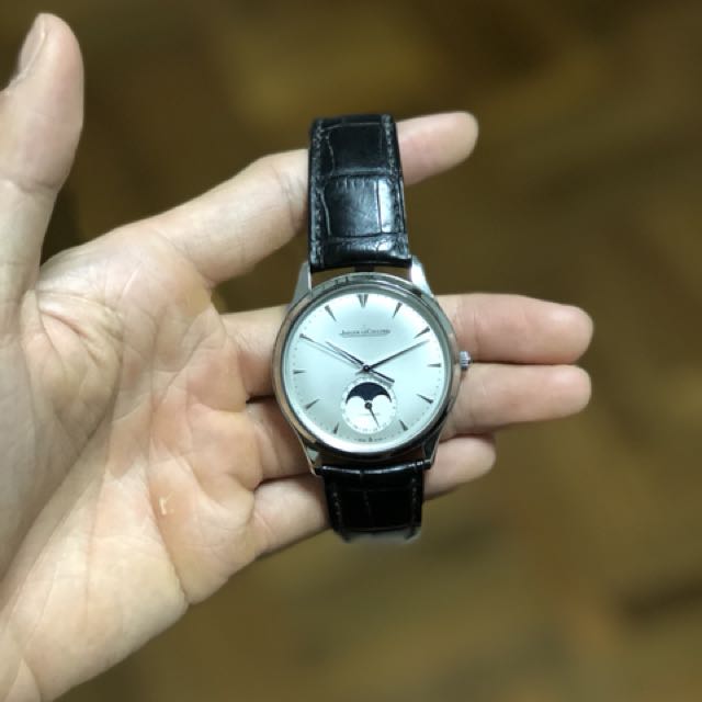 Jaeger LeCoultre Master Ultra Thin Moon Phase, Luxury, Watches on Carousell