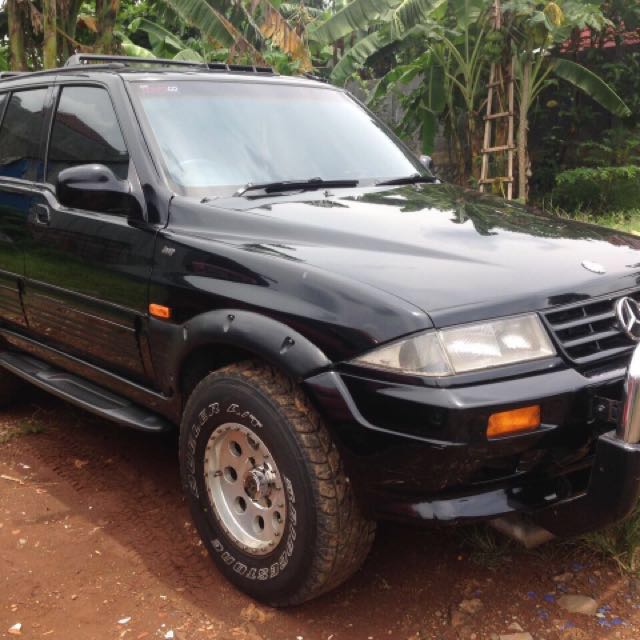 Mercedes Benz Ssangyong Musso SG320 tahun 1998, Mobil & Motor, Mobil ...