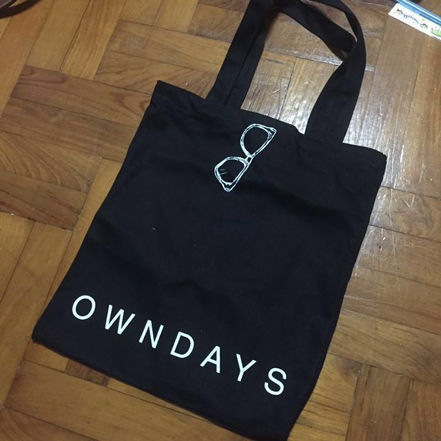 Owndays A4 Tote Bag, Women's Fashion, Bags & Wallets on Carousell