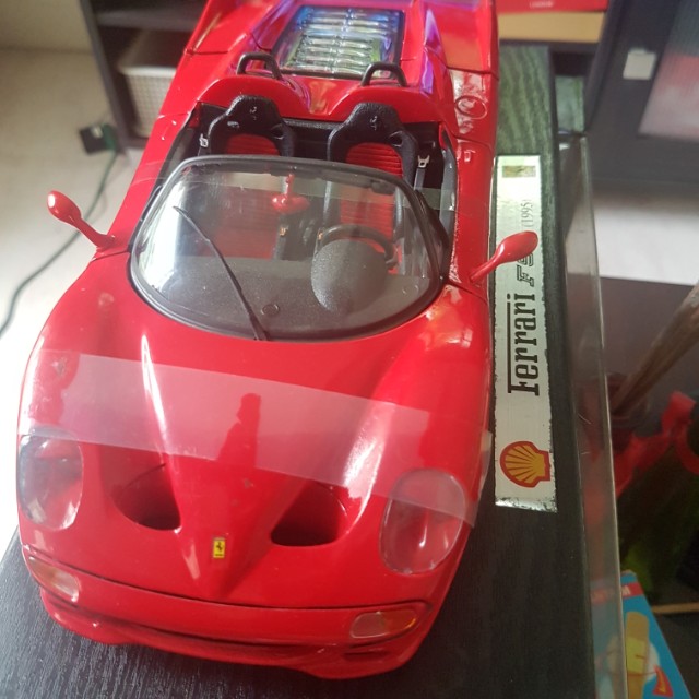 Shell Ferrari F50 1995 Diecast, Hobbies & Toys, Toys & Games on Carousell