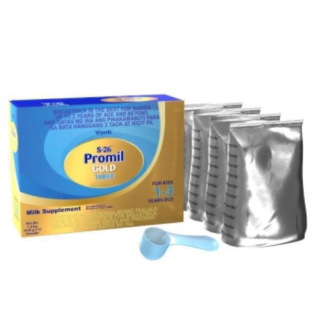 Wyeth® S-26 PROMIL GOLD® THREE Milk Supplement for Kids 1-3 Years Old ...