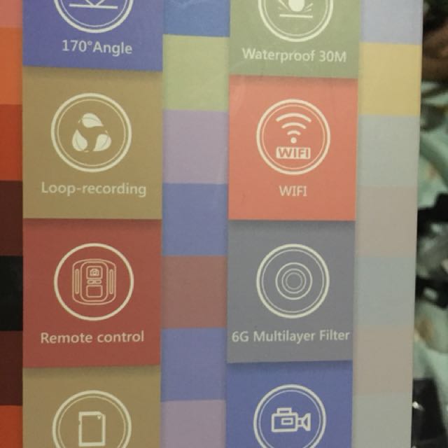 action camera (pictek), Photography, Video Cameras on Carousell