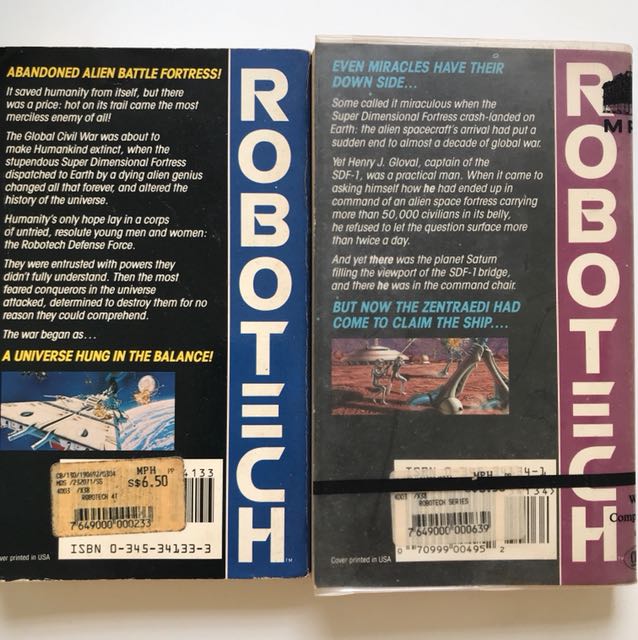 Book: Robotech First Generation #1 & #2, Hobbies & Toys, Books ...