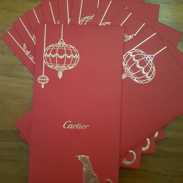 Cartier red packet, Hobbies & Toys, Memorabilia & Collectibles ...