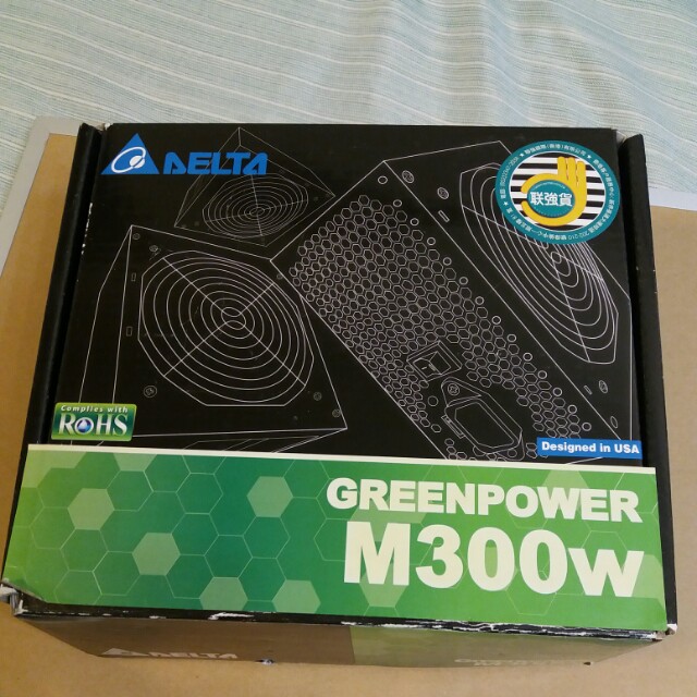 Delta M300W Micro-ATX Power Supply, 電腦＆科技, 電腦周邊及配件, 電腦線、轉接線及轉換器 - Carousell