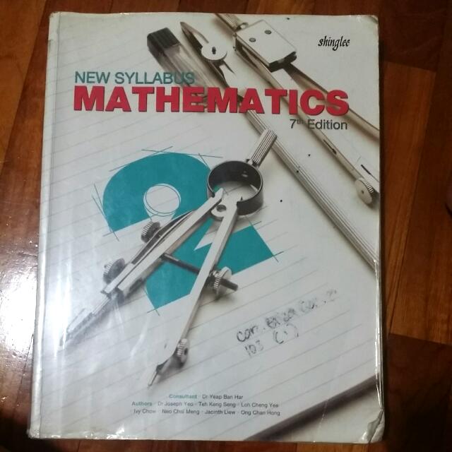 New Syllabus Mathematics Book 2, Hobbies & Toys, Books & Magazines ...