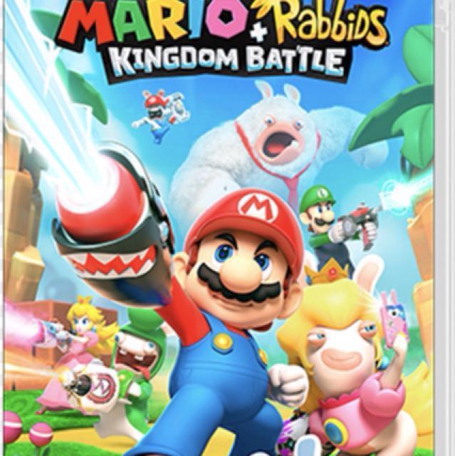 Nintendo switch Mario + Rabbid kingdom battle, Video Gaming, Video ...