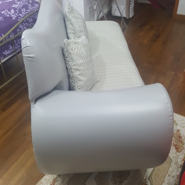 PVC Sofa, Furniture & Home Living, Furniture, Sofas on Carousell