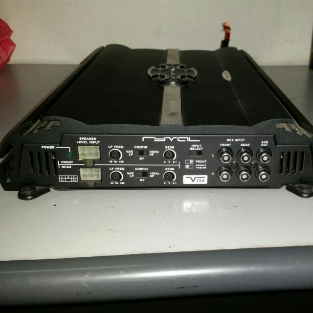Ryval phoenix gold 4ch amp, Car Accessories on Carousell