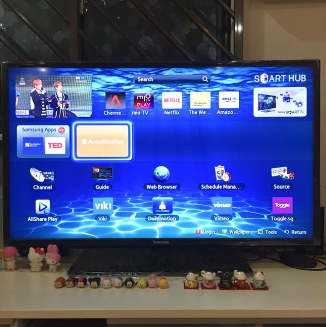Samsung LED 40” Slim Smart TV. Full HD. Built in Netflix, TV & Home ...