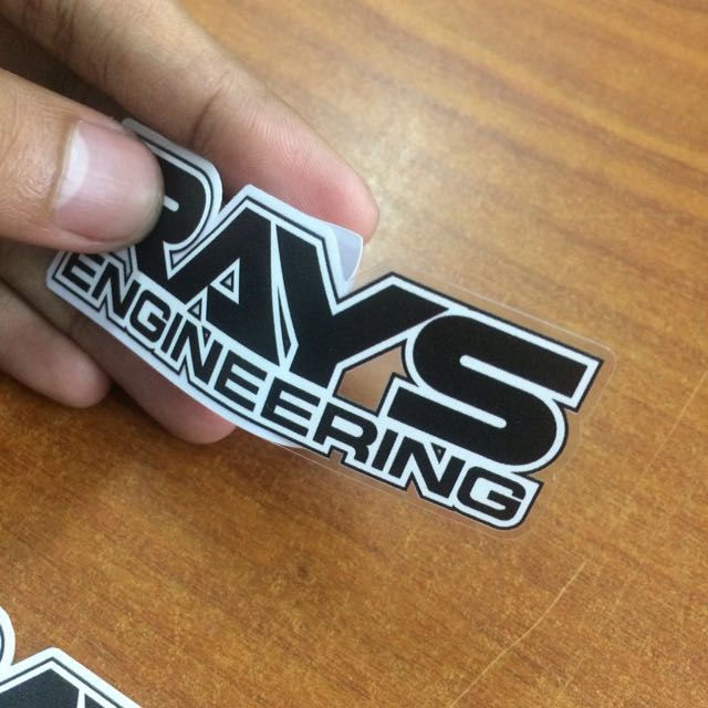 Sticker : Rays Engineering + Volk Racing [TE37], Auto Accessories on ...