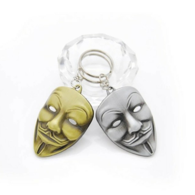 V for Vendetta keychain, Hobbies & Toys, Stationery & Craft, Craft ...