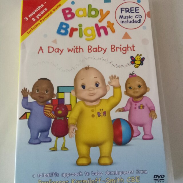 FREE!! 3 Baby Bright DVDs, Hobbies & Toys, Books & Magazines, Children ...