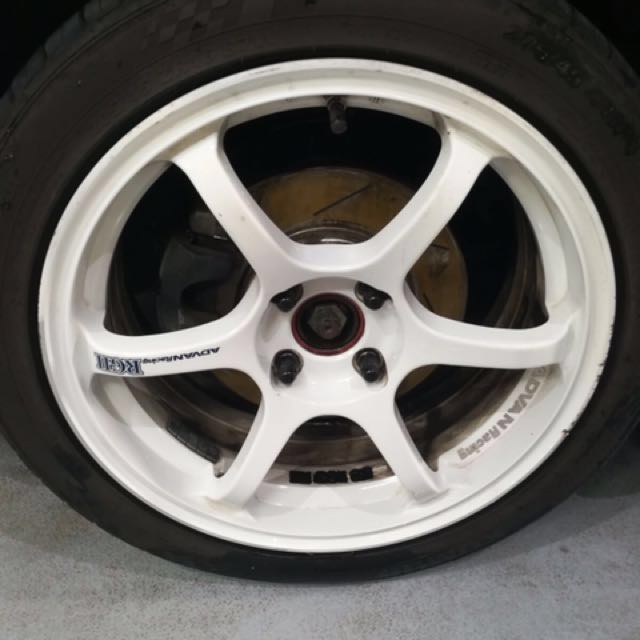 Advan Racing RG2 16" 4x100 rim only made in Japan , Car Accessories on ...