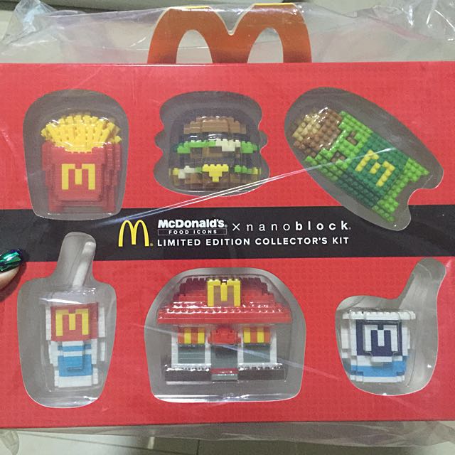 BNIB Macdonald's Food Icon Nanoblock, Hobbies & Toys, Toys & Games on Carousell