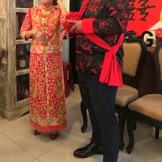 Chinese Traditional Kua, Women's Fashion, Dresses & Sets, Evening ...