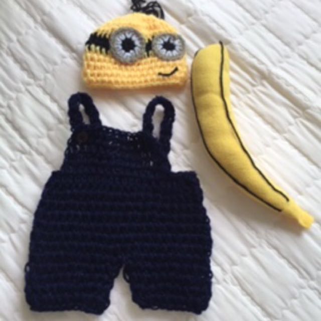 Minion baby costume, Babies & Kids, Babies & Kids Fashion on Carousell
