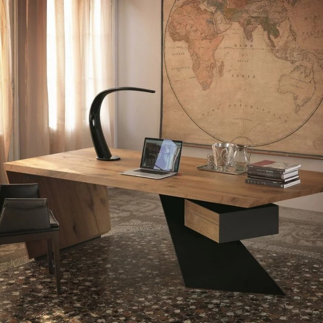 Modern classic office table, Furniture & Home Living, Furniture, Tables ...