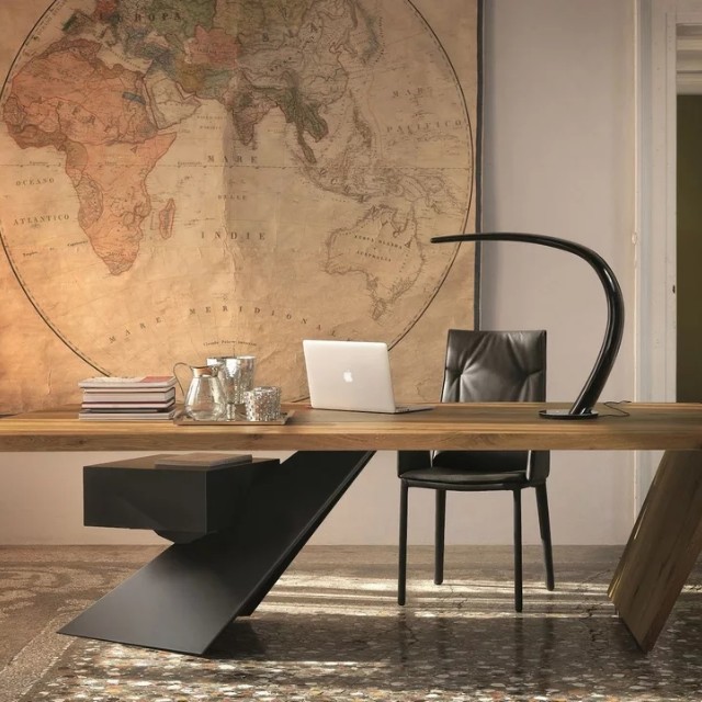 Modern classic office table, Furniture & Home Living, Furniture, Tables ...