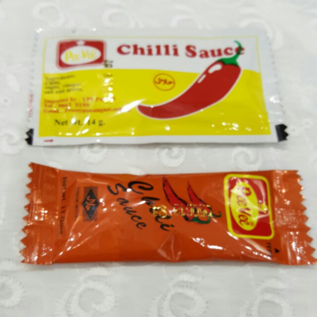 Pee Vee Chilli Sauce, Food & Drinks, Packaged & Instant Food on Carousell