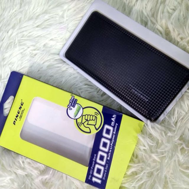PINENG POWERBANK 10 000 MAH ORIGINAL WITH BARCODE, Computers & Tech, Parts & Accessories ...